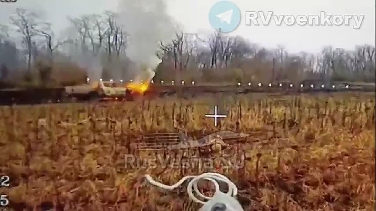 КОЛОННА «СКАЛЫ» С «АБРАМСАМИ» УНИЧТОЖЕНА FPV-ДРОНАМИ У ВЪЕЗДА В ГОРОД ...